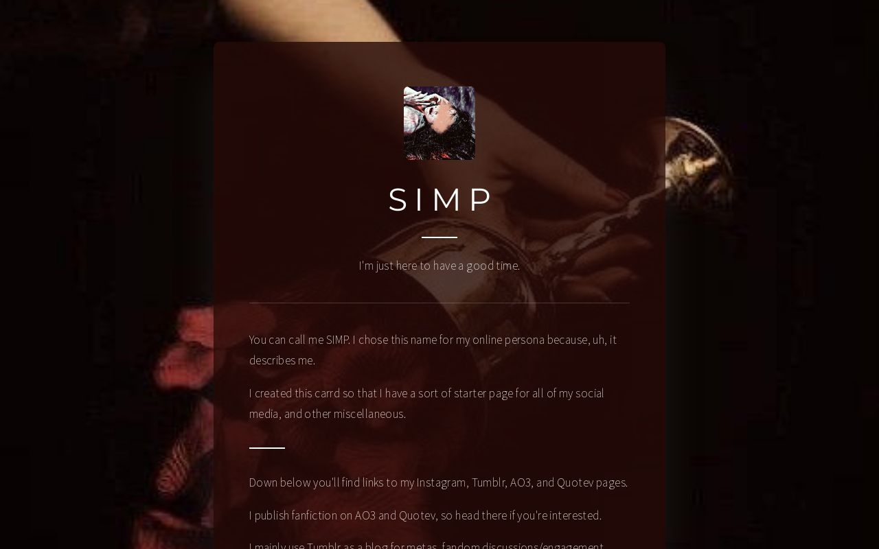 SIMP's Profile